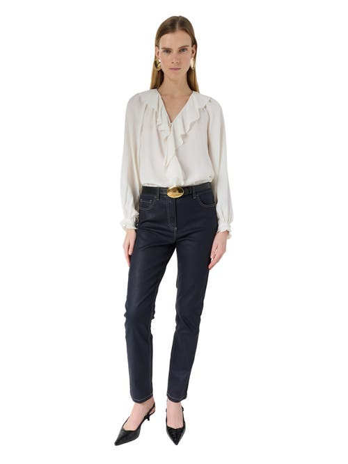GERARD DAREL Aya Coated Slim Jeans